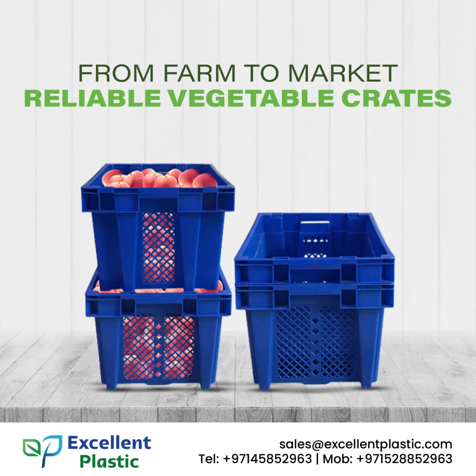 How Plastic Crates Enhance Safety - Excellent Plastic