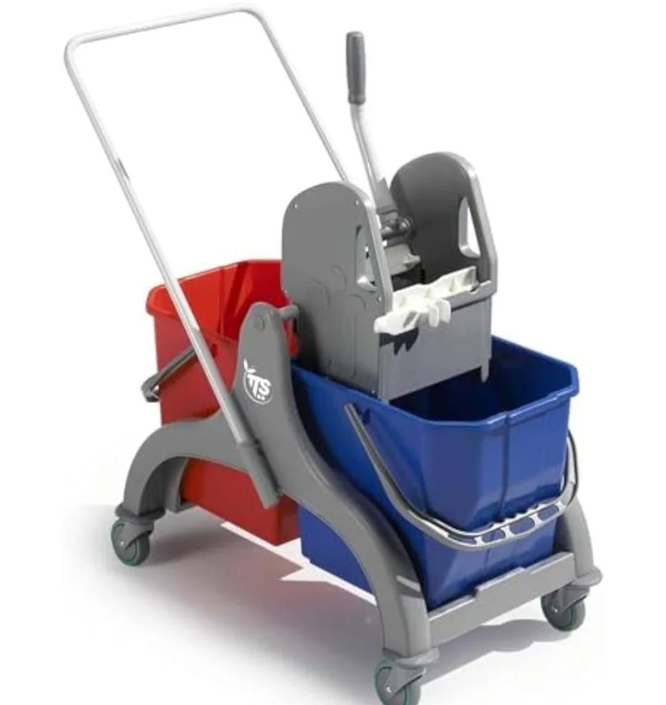 Mop Double Bucket Trolley | Mop Double Bucket Trolley Supplier in Dubai ...